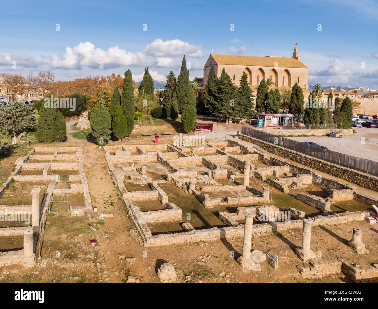 Roman city of Pollentia Stock Photo - Alamy
