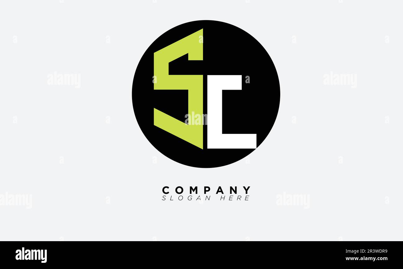 SC Alphabet letters Initials Monogram logo Stock Vector Image & Art - Alamy