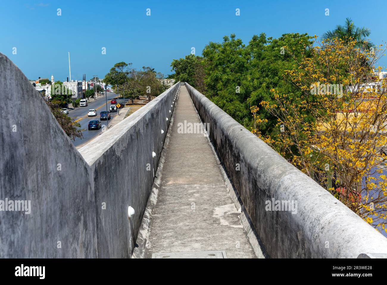 Fortifications Spanish military architecture of city walls, Campeche ...