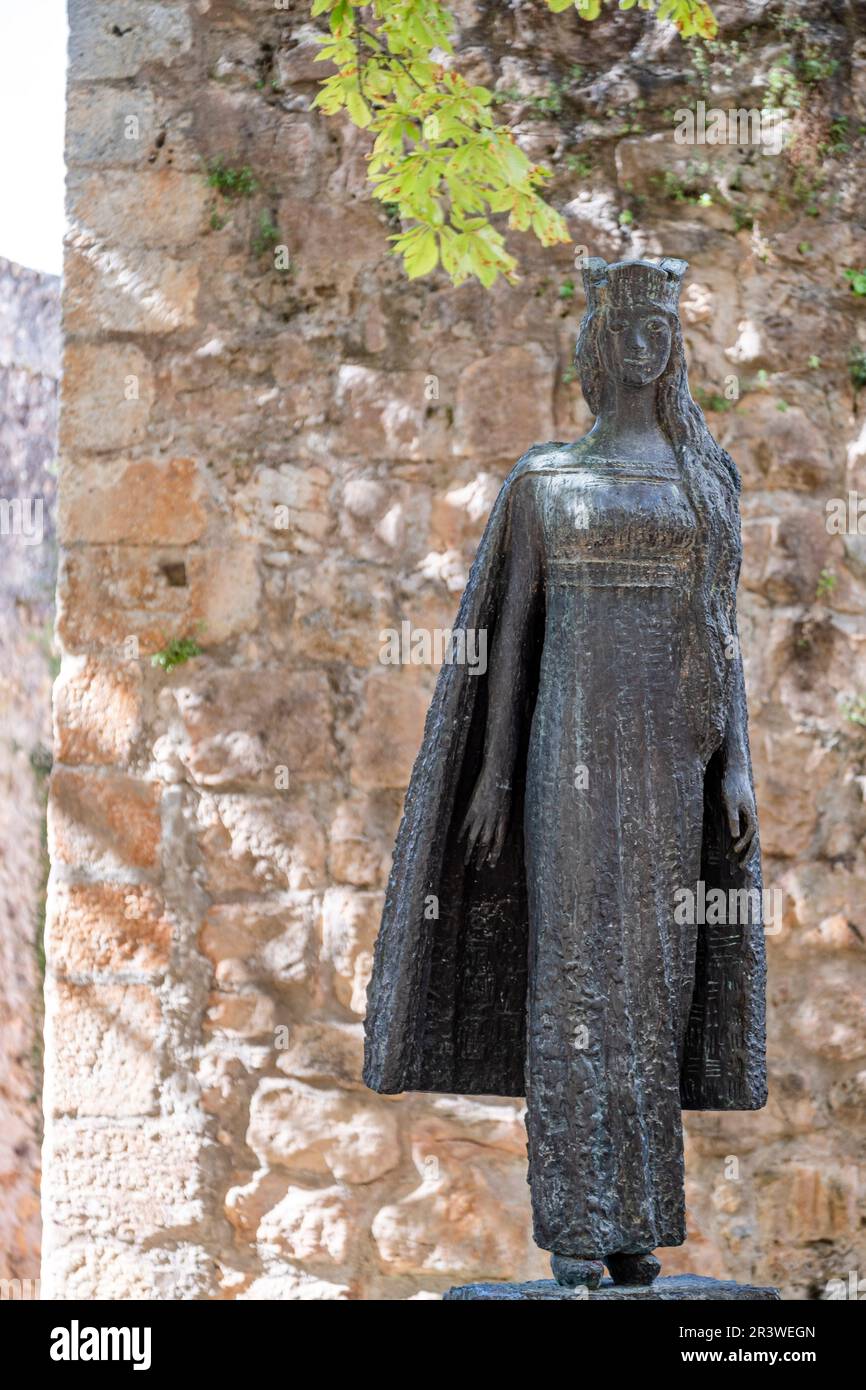 Statue of Princess Kristina of Norway Stock Photo - Alamy