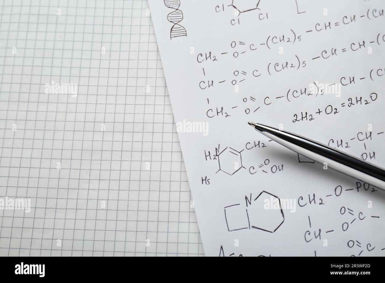 Molecular top view hi-res stock photography and images - Alamy
