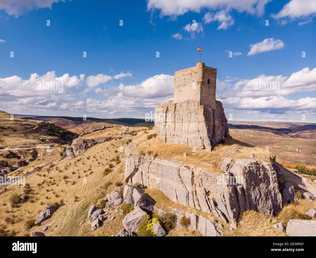 Atienza castle hi-res stock photography and images - Alamy