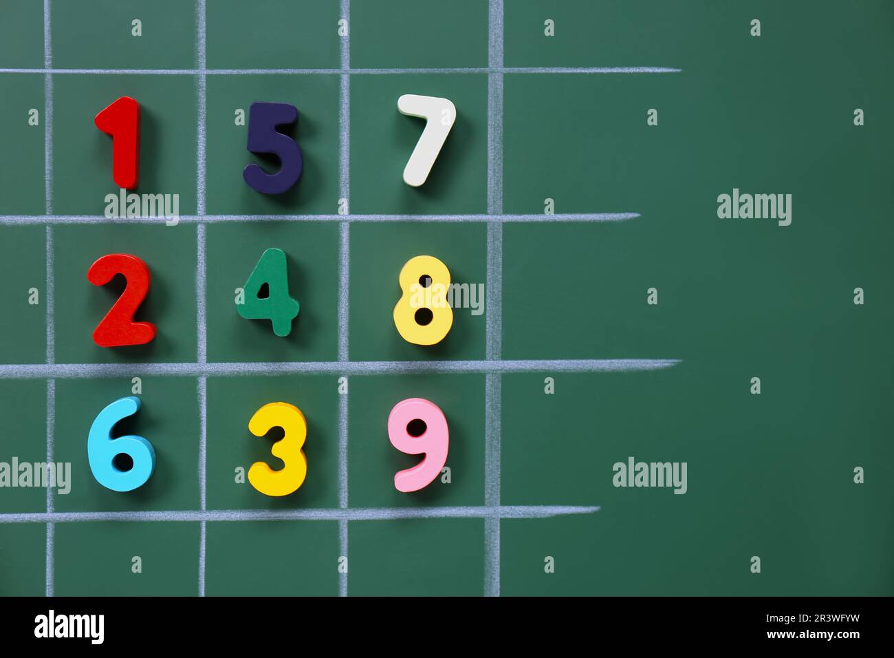 Green chalkboard maths hi-res stock photography and images - Alamy