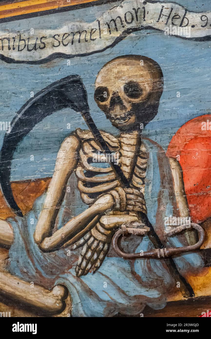 Death with scythe Stock Photo - Alamy