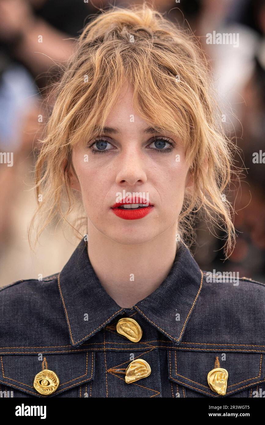 Maya Hawke poses for photographers at the photo call for the film ...