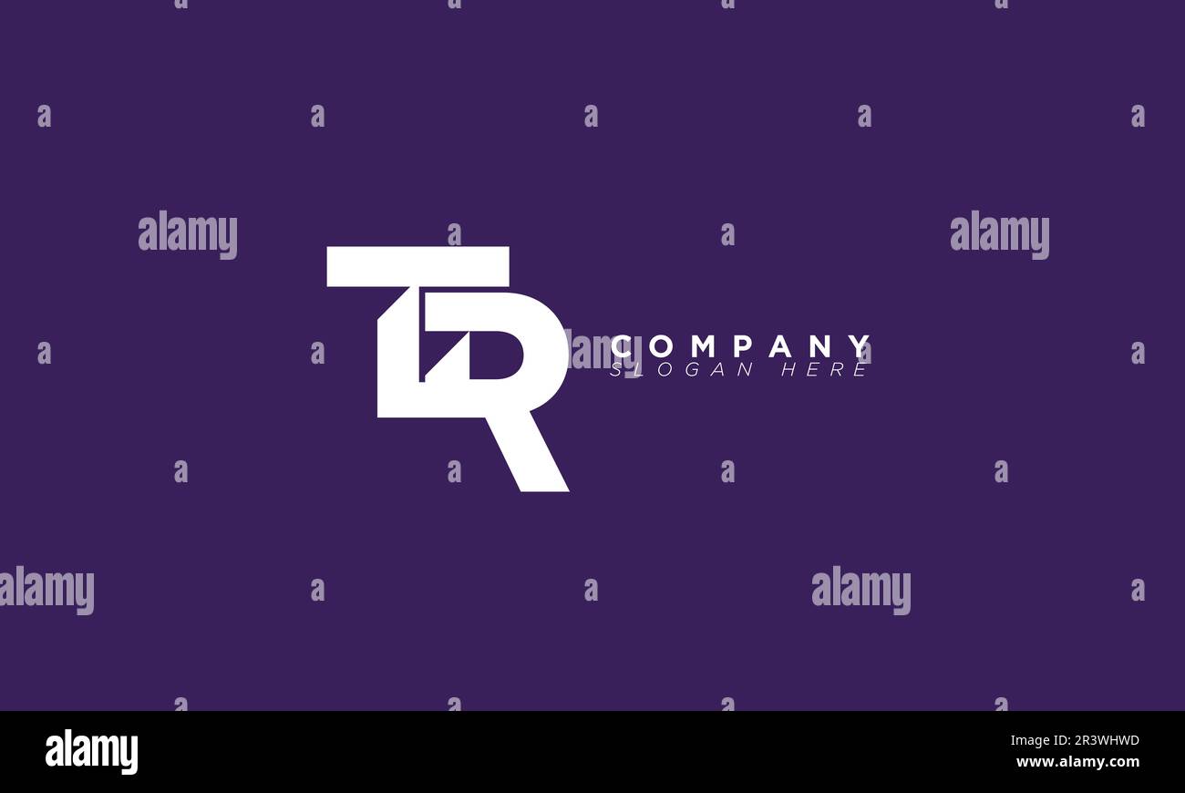 TR Alphabet letters Initials Monogram logo Stock Vector Image & Art - Alamy