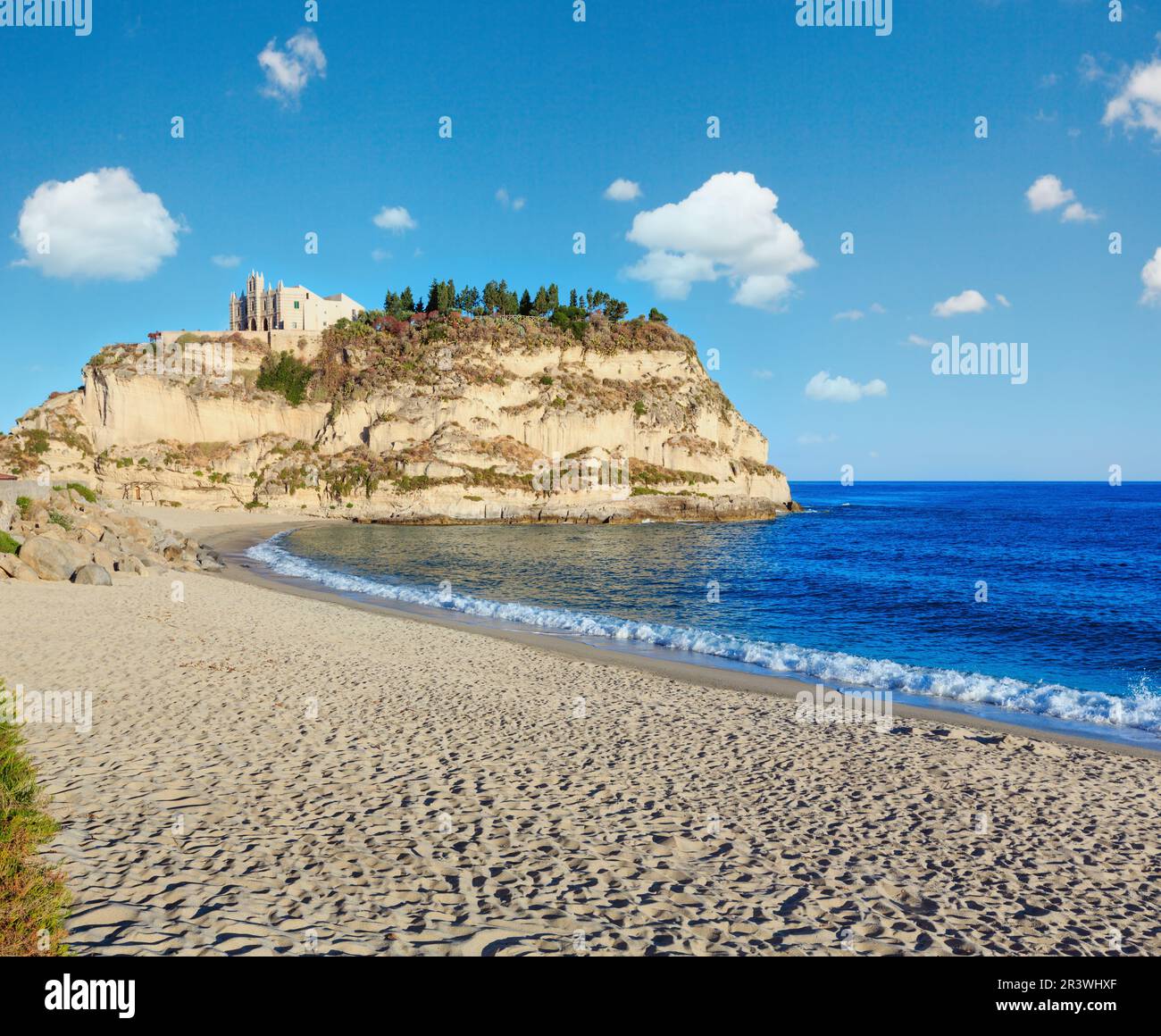 Santa Maria Island - Tropea, Calabria, Italy Stock Photo - Alamy