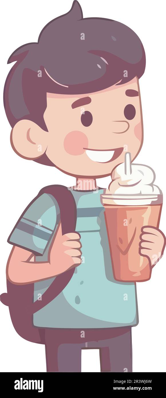 Smiling children student characters Stock Vector Images - Alamy