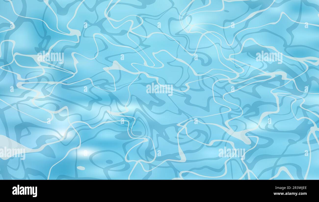 Azure waves Stock Vector Images - Alamy