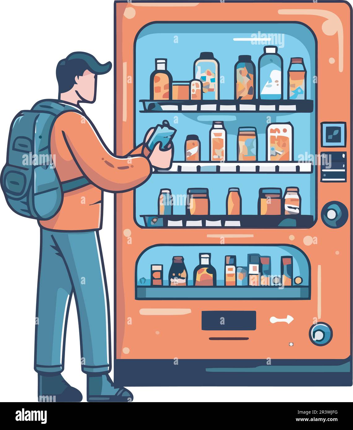 Food dispencer Stock Vector Images - Alamy