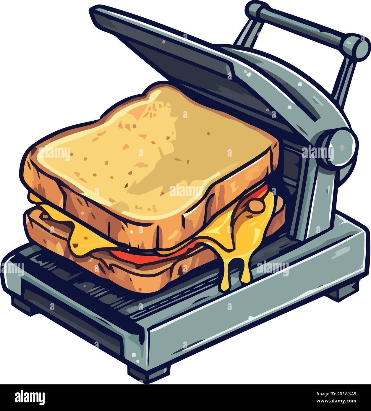 Inside toaster Stock Vector Images - Alamy