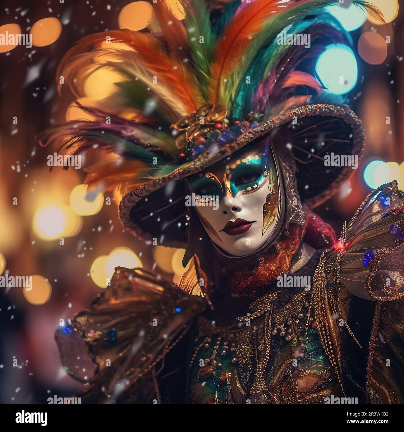 Feathered decorations hi-res stock photography and images - Alamy