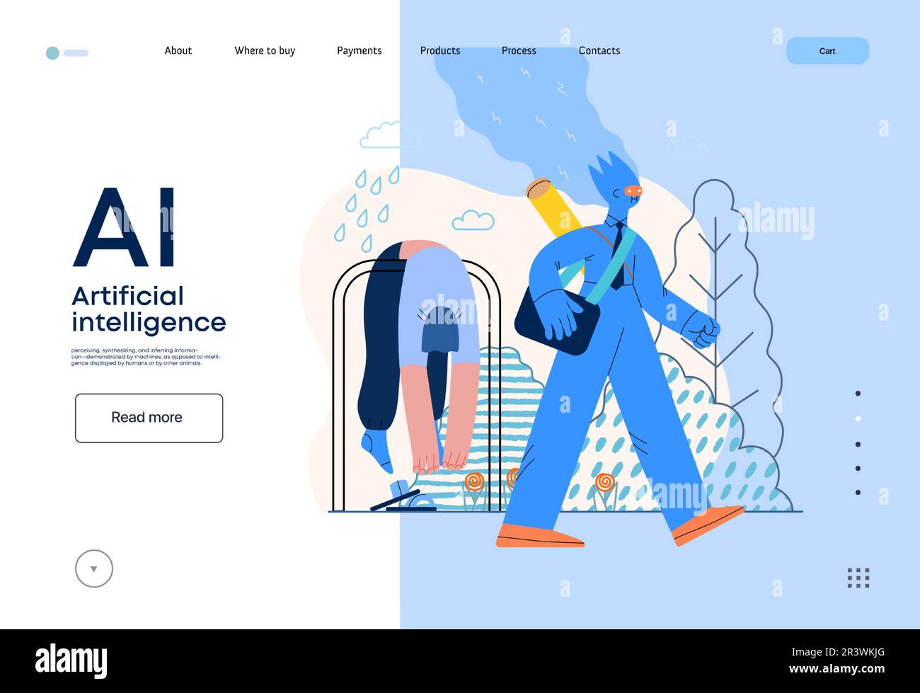 Ai impact vector vectors hi-res stock photography and images - Alamy