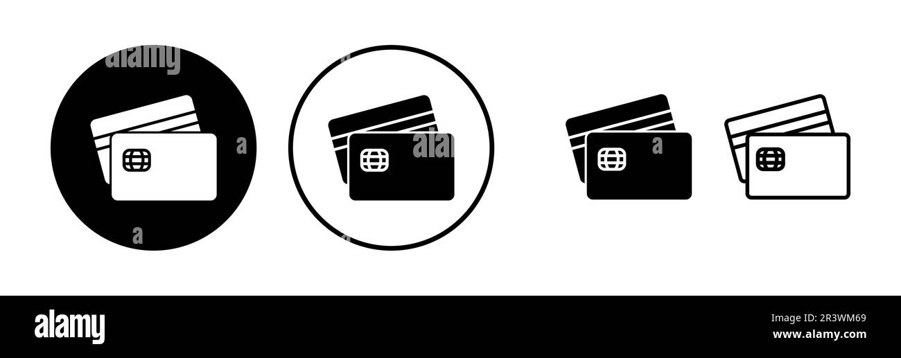 Credit card icon vector. payment icon. debit payment icon Stock Vector ...