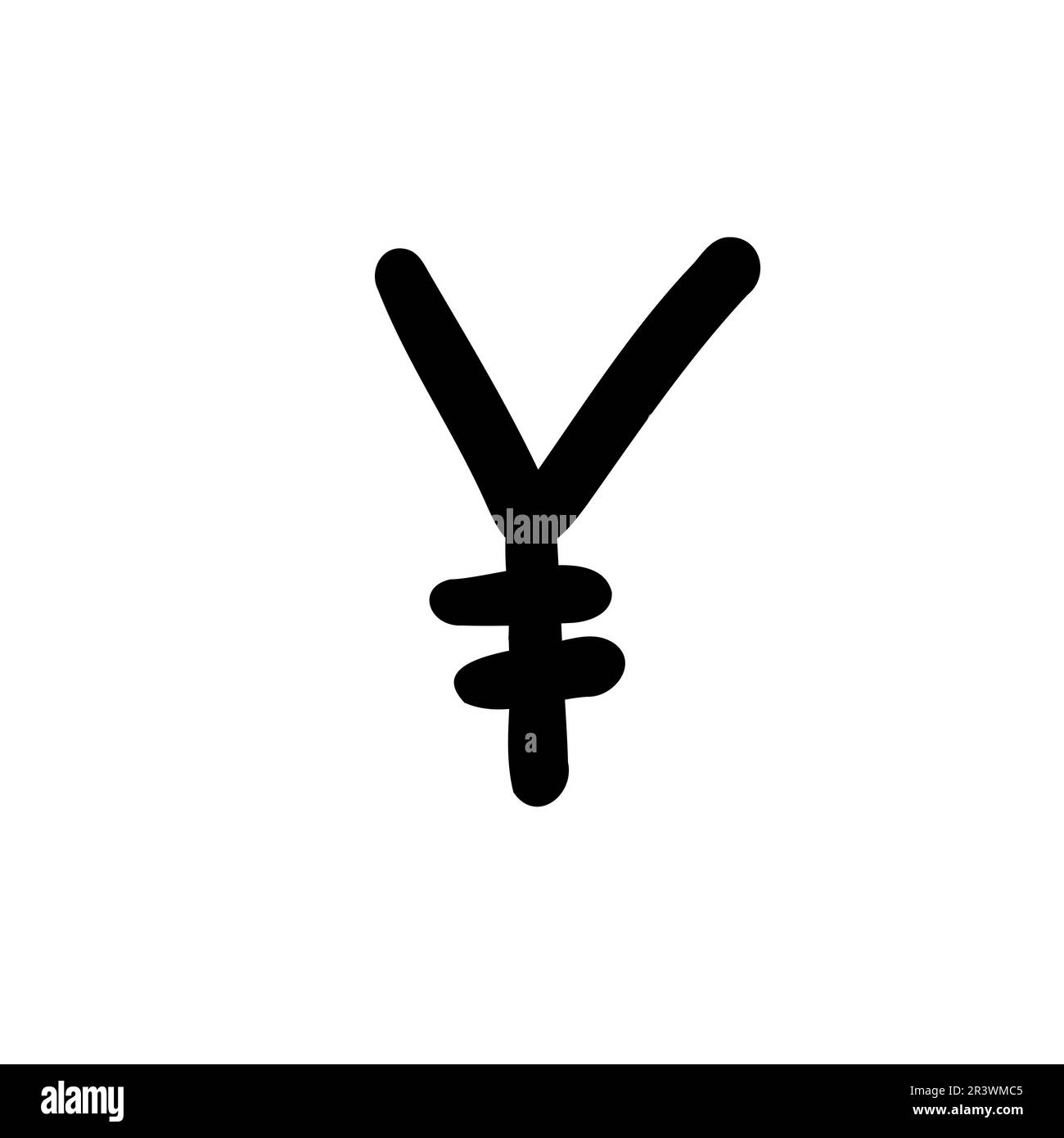 Scribble currency money finance sign icon Yen Yuan Jena JPY. Vector ... Scribble currency money finance sign icon Yen Yuan Jena JPY. Vector ...