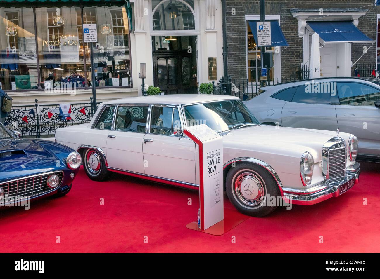 Ex George Harrison Mercedes-Benz 600 at the Concours on Savile Row 2023 ...