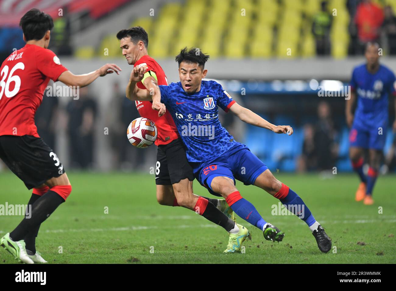 Chengdu City, China, 23 May, 2023. Chengdu Rongcheng Football Club ...