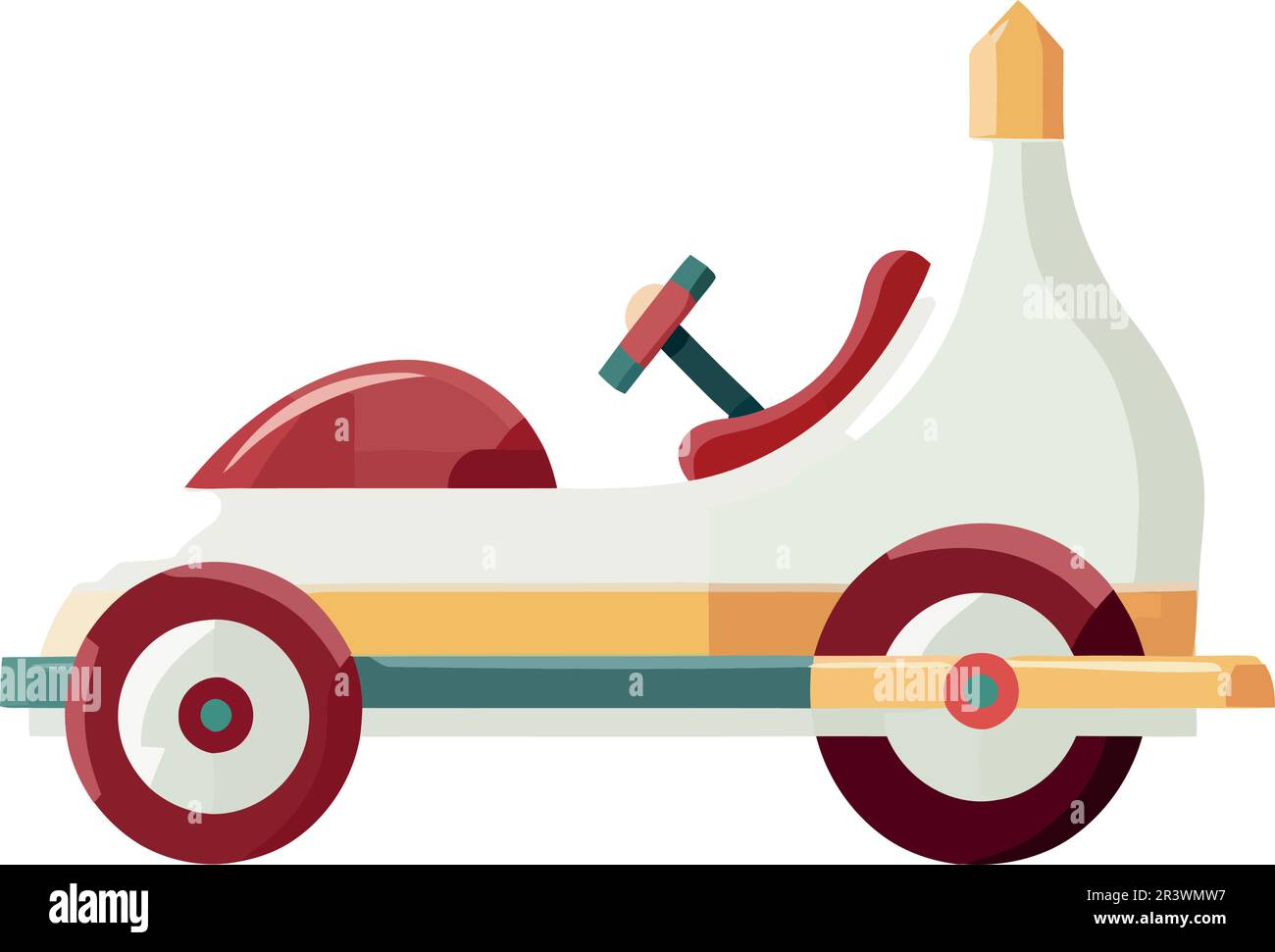 fair carnival white cart icon Stock Vector Image & Art - Alamy