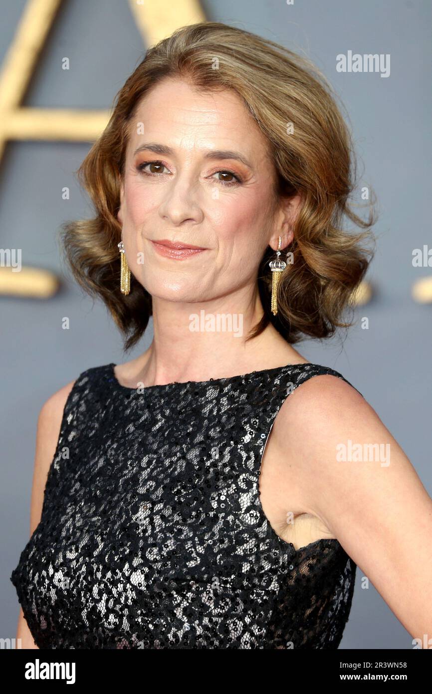 Raquel Cassidy attends the "Downton Abbey" World Premiere at Cineworld Leicester Square in ...