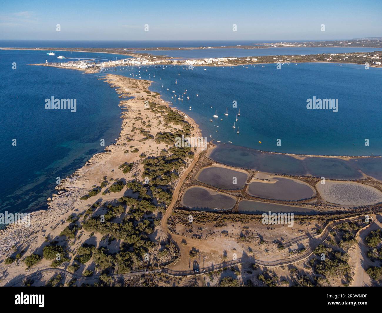 Estany des Peix Stock Photo - Alamy