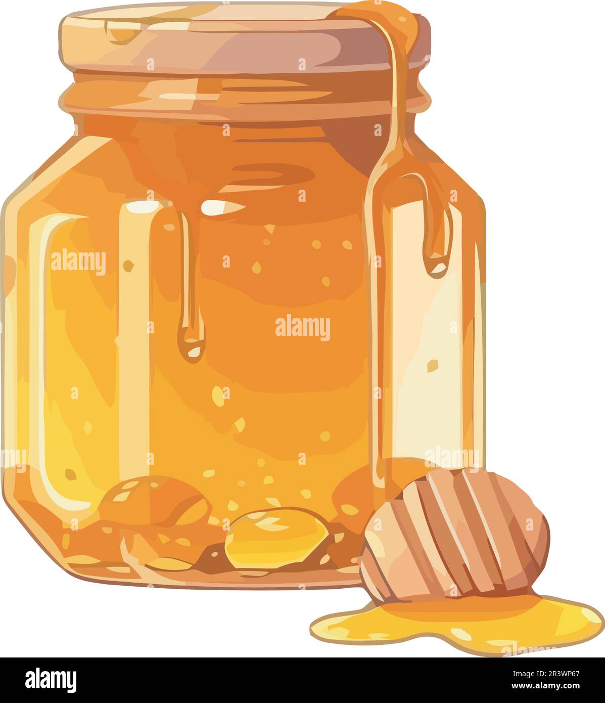 Honeycomb close up Stock Vector Images - Alamy