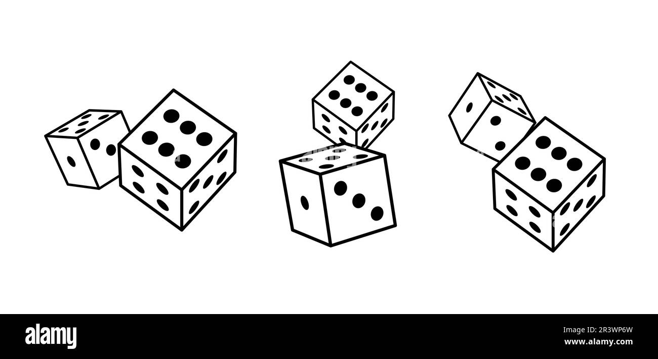 3d cube drawing Black and White Stock Photos & Images - Alamy