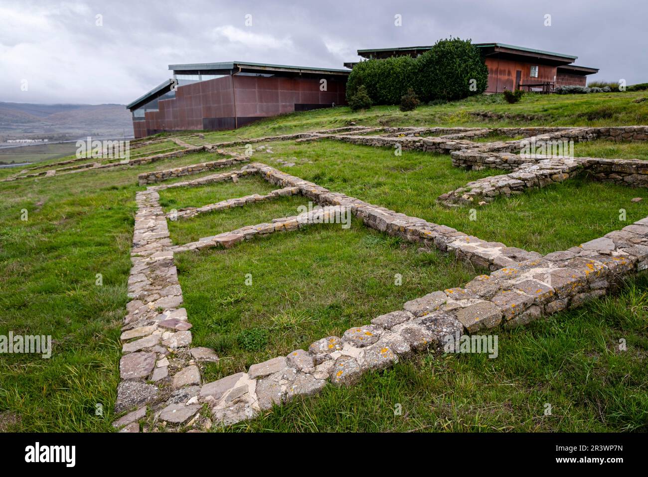 Cantabrian-Roman Archaeological Site of Camesa-Rebolledo Stock Photo ...