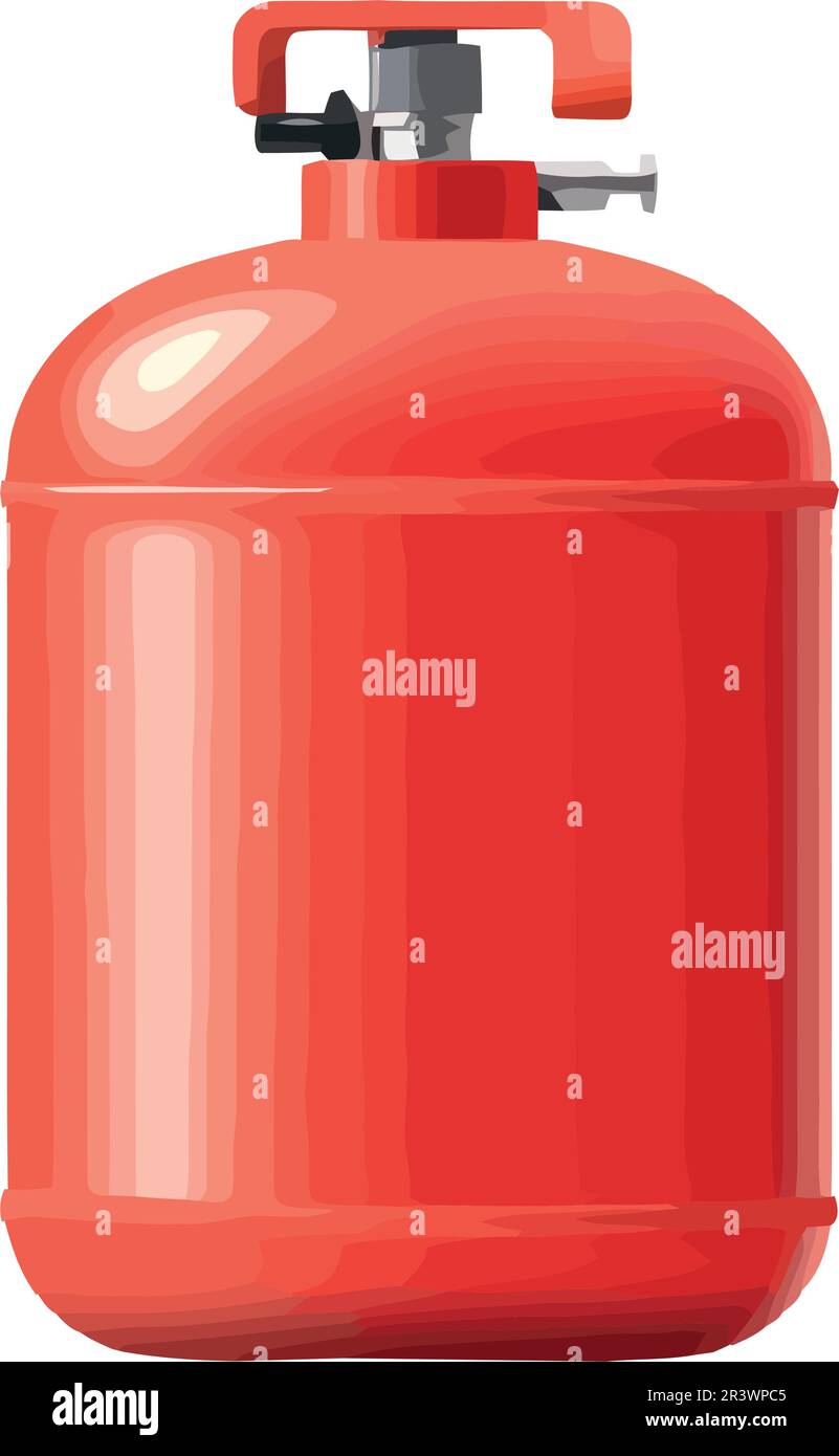 Flammable gas canister, handle with safety Stock Vector Image & Art - Alamy
