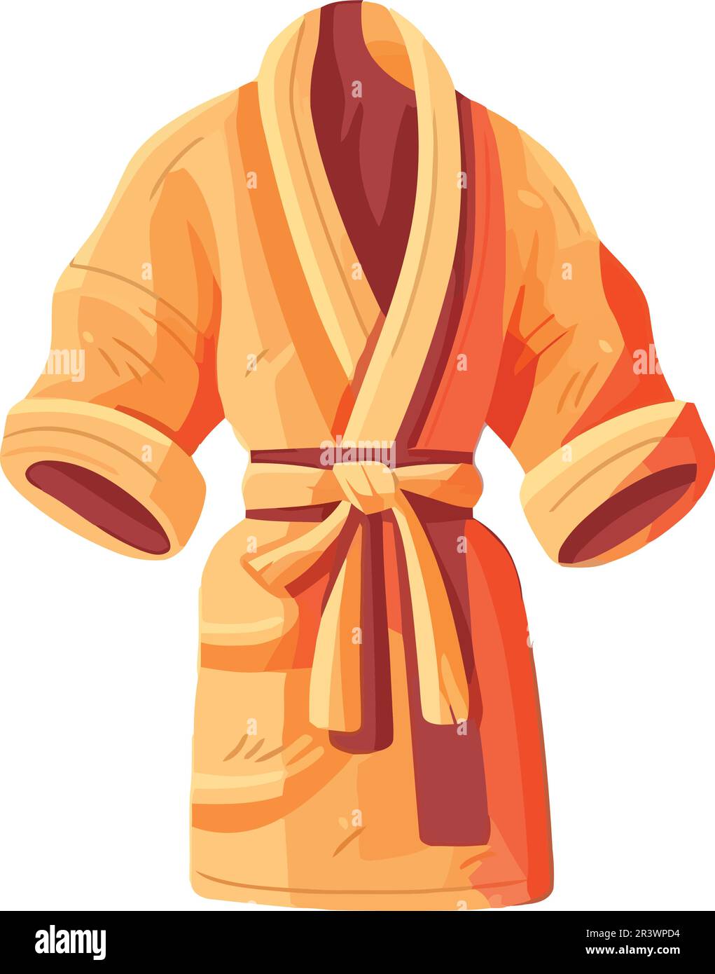elegant and luxury bathrobe accessory Stock Vector Image & Art - Alamy