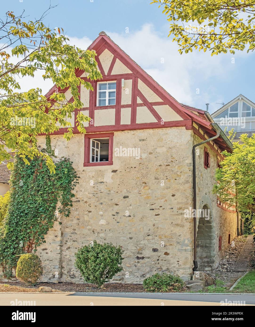 Bodman Gate House, Bodman-Ludwigshafen Stock Photo - Alamy