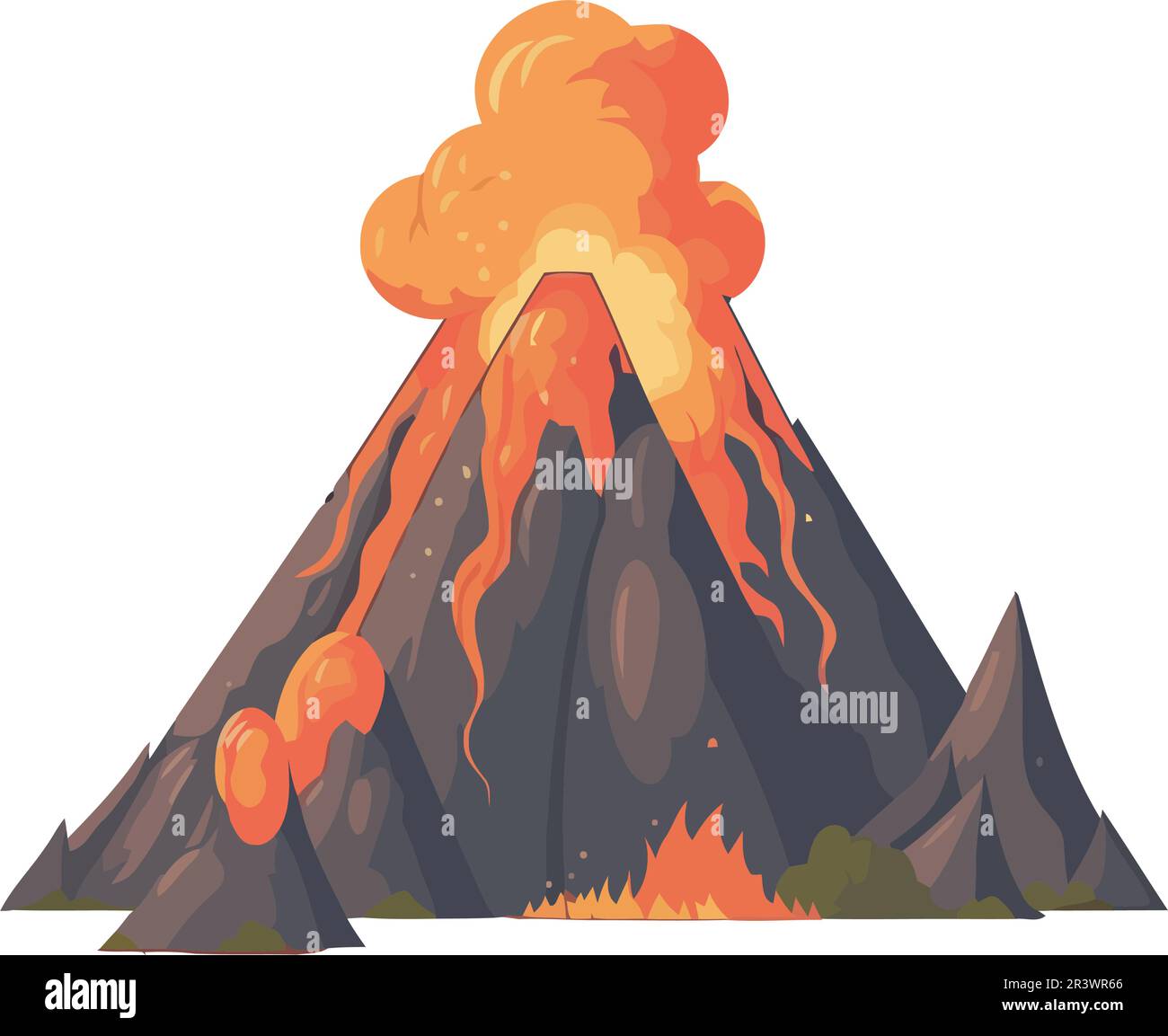 Hell landscape Cut Out Stock Images & Pictures - Alamy