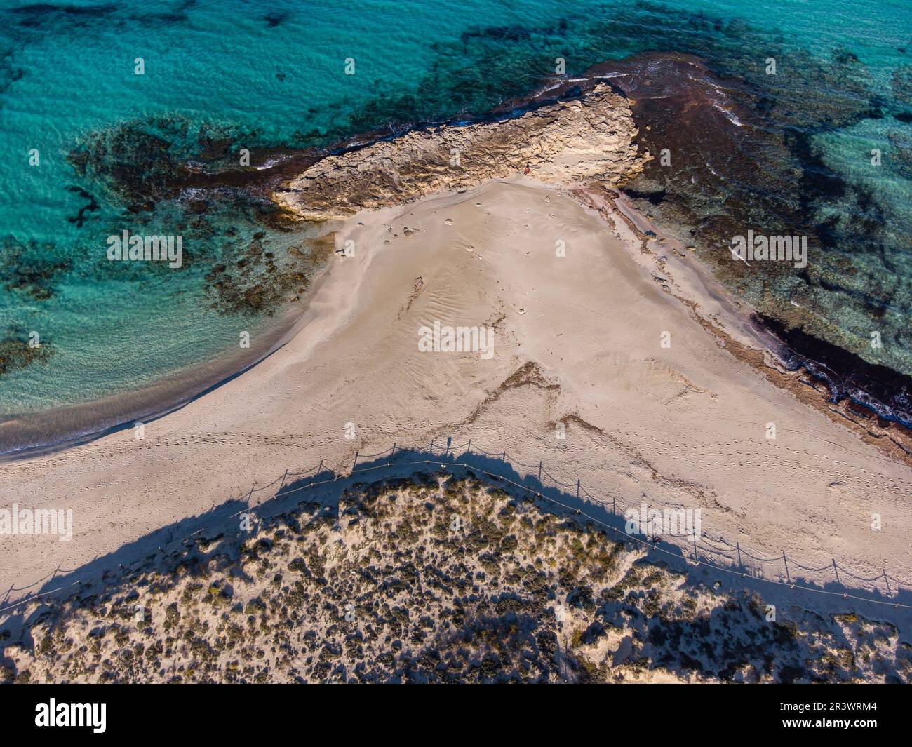 Formentera beach from above hi-res stock photography and images - Alamy