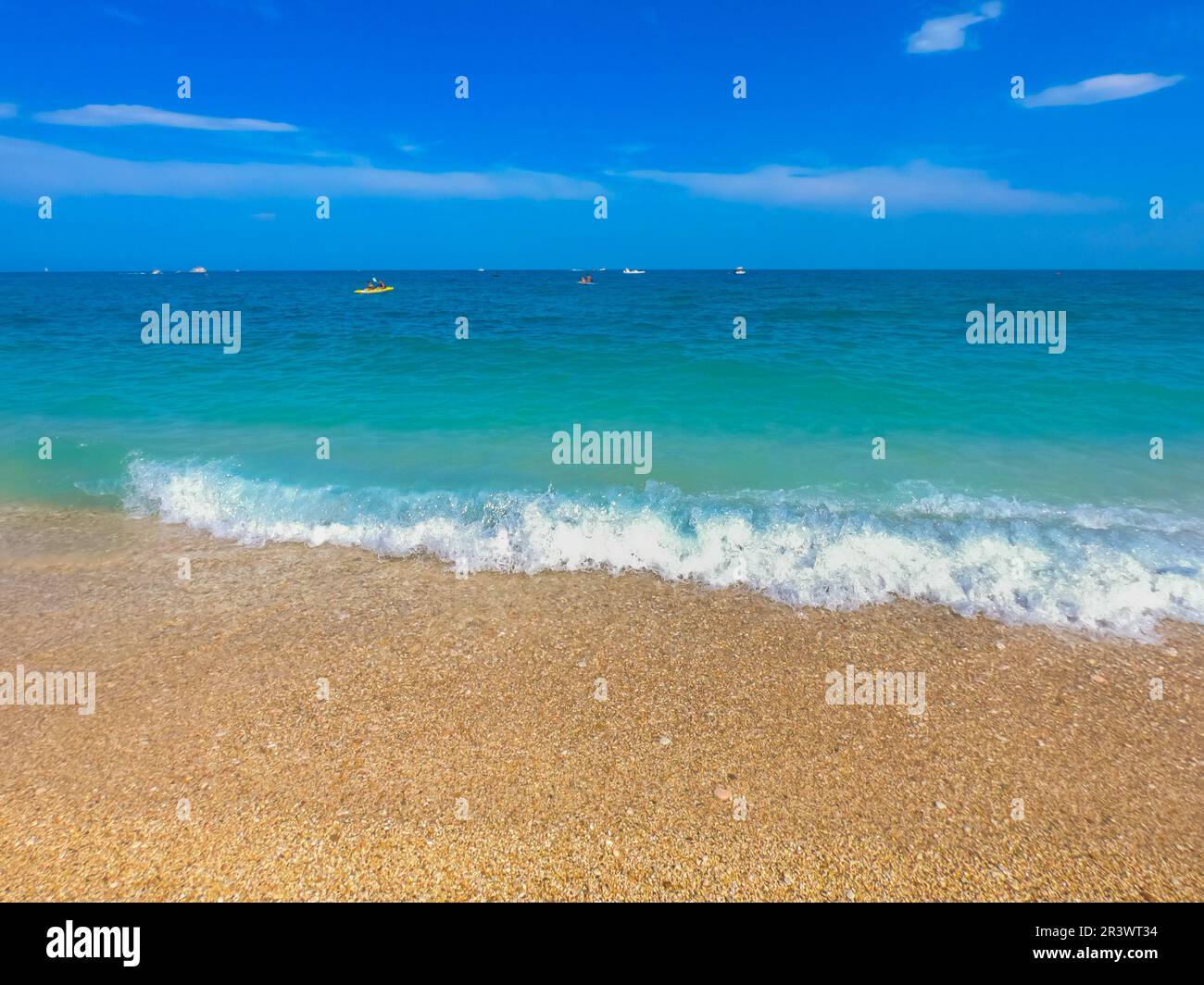 Famous beautiful San Michele Beach ,Conero Regional Park, Sirolo,Ancona ...