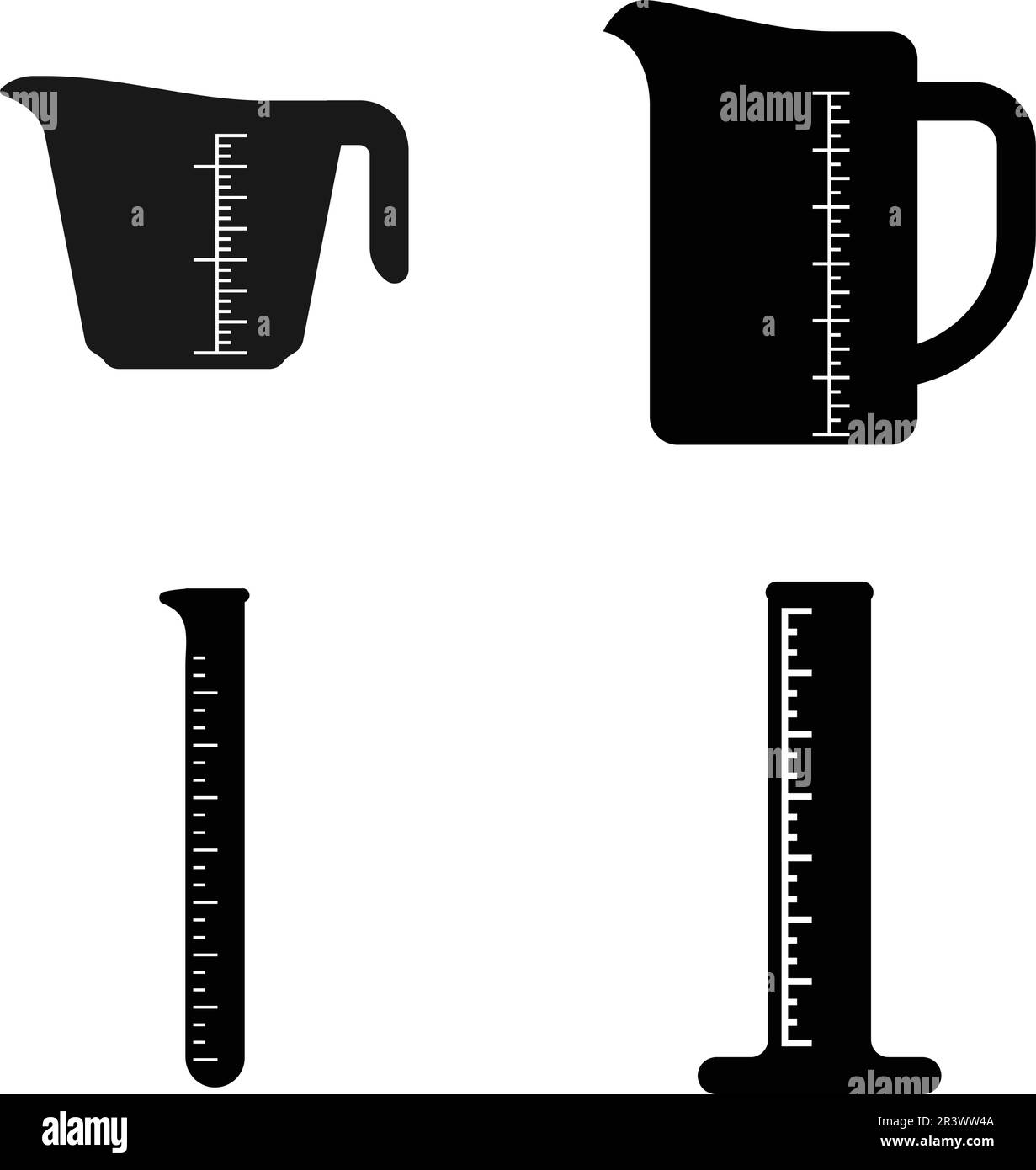 measuring cup vector illustration design Stock Vector Image & Art - Alamy