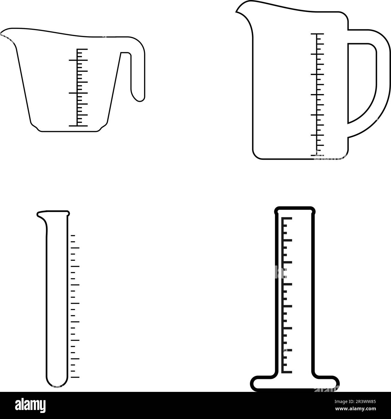 Measuring the universe Stock Vector Images - Alamy