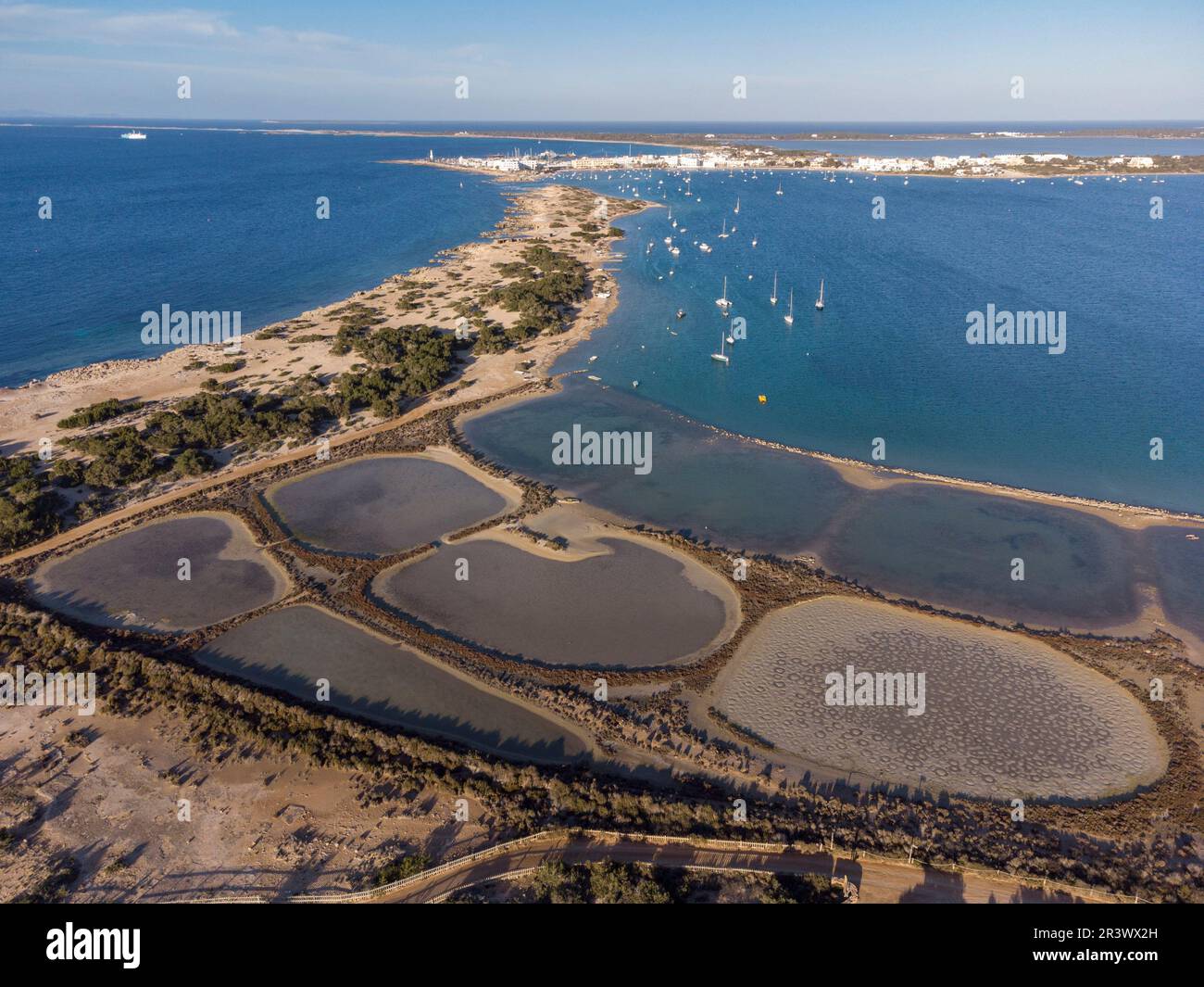 Estany des Peix Stock Photo - Alamy