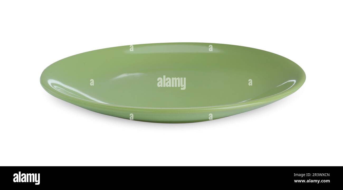 Empty light green plate hi-res stock photography and images - Alamy