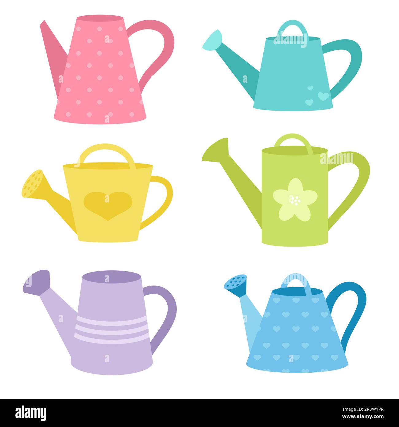 Collection of watering cans hi-res stock photography and images - Alamy