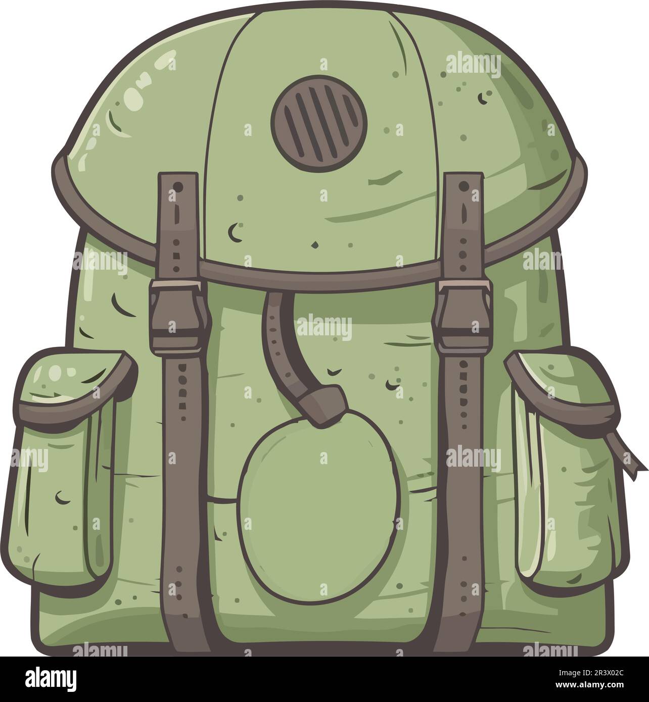 Adventure awaits with backpack and bag Stock Vector Image & Art - Alamy