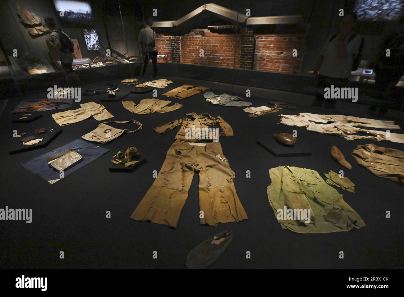 Photo Taken May 17 2023 Shows Clothes Worn By Victims Of The August 1945 Us Atomic Bombing