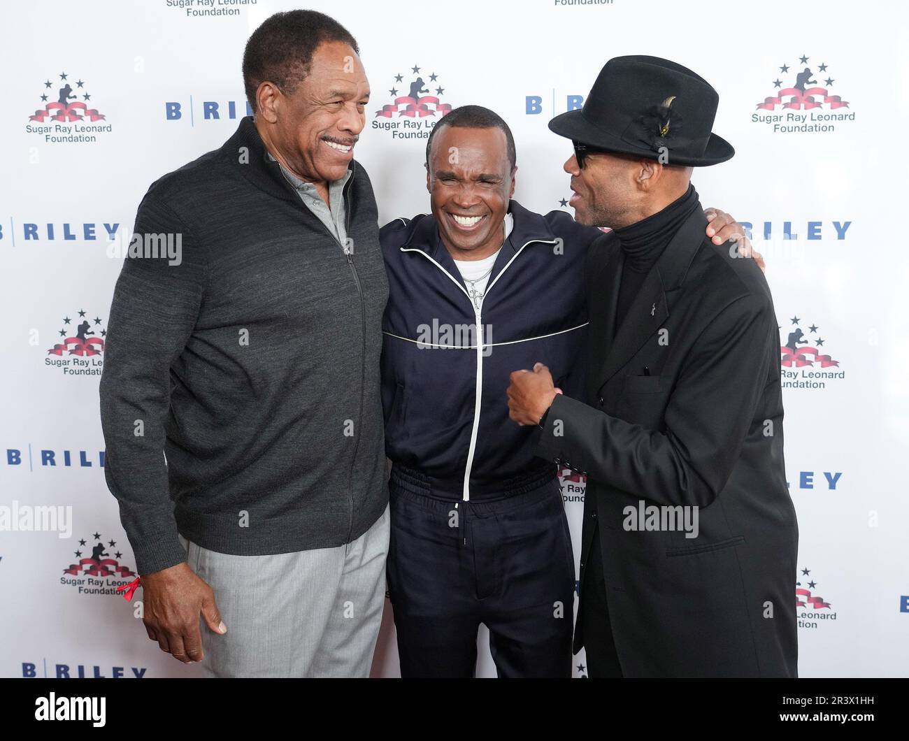 Los Angeles, USA. 24th May, 2023. (L-R) Dave Winfield, Sugar Ray ...