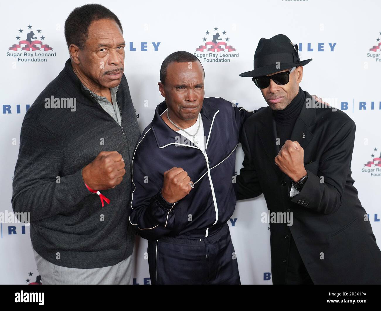 Los Angeles, USA. 24th May, 2023. (L-R) Dave Winfield, Sugar Ray ...