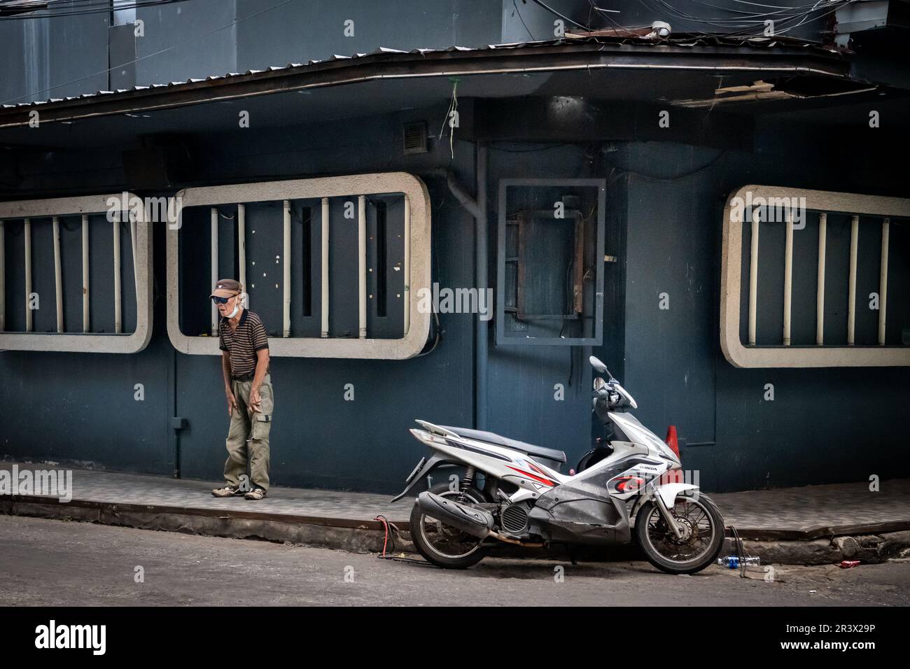 A view of Soi 2 Patpong showing the gogo bar Bada Bing. People ...