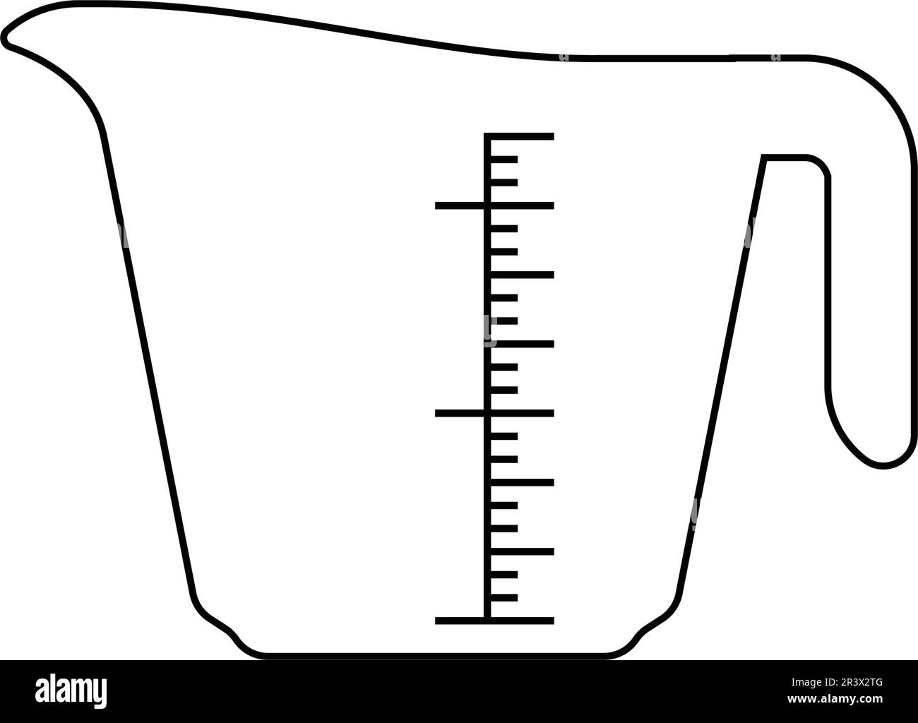 measuring cup vector illustration design Stock Vector Image & Art - Alamy