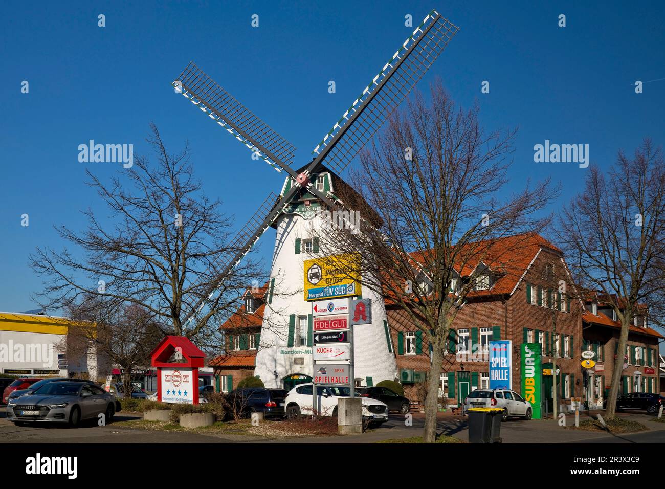 Blancken Mill, Erkelenz, Lower Rhine, North Rhine-Westphalia, Germany ...
