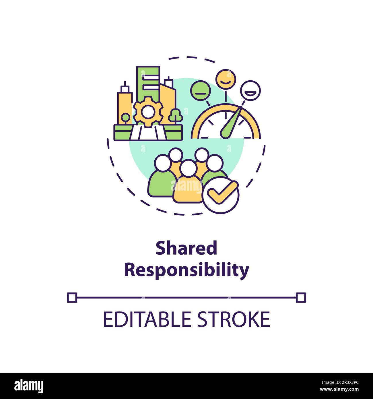 Shared responsibility concept icon Stock Vector Image & Art - Alamy Shared responsibility concept icon Stock Vector Image & Art - Alamy