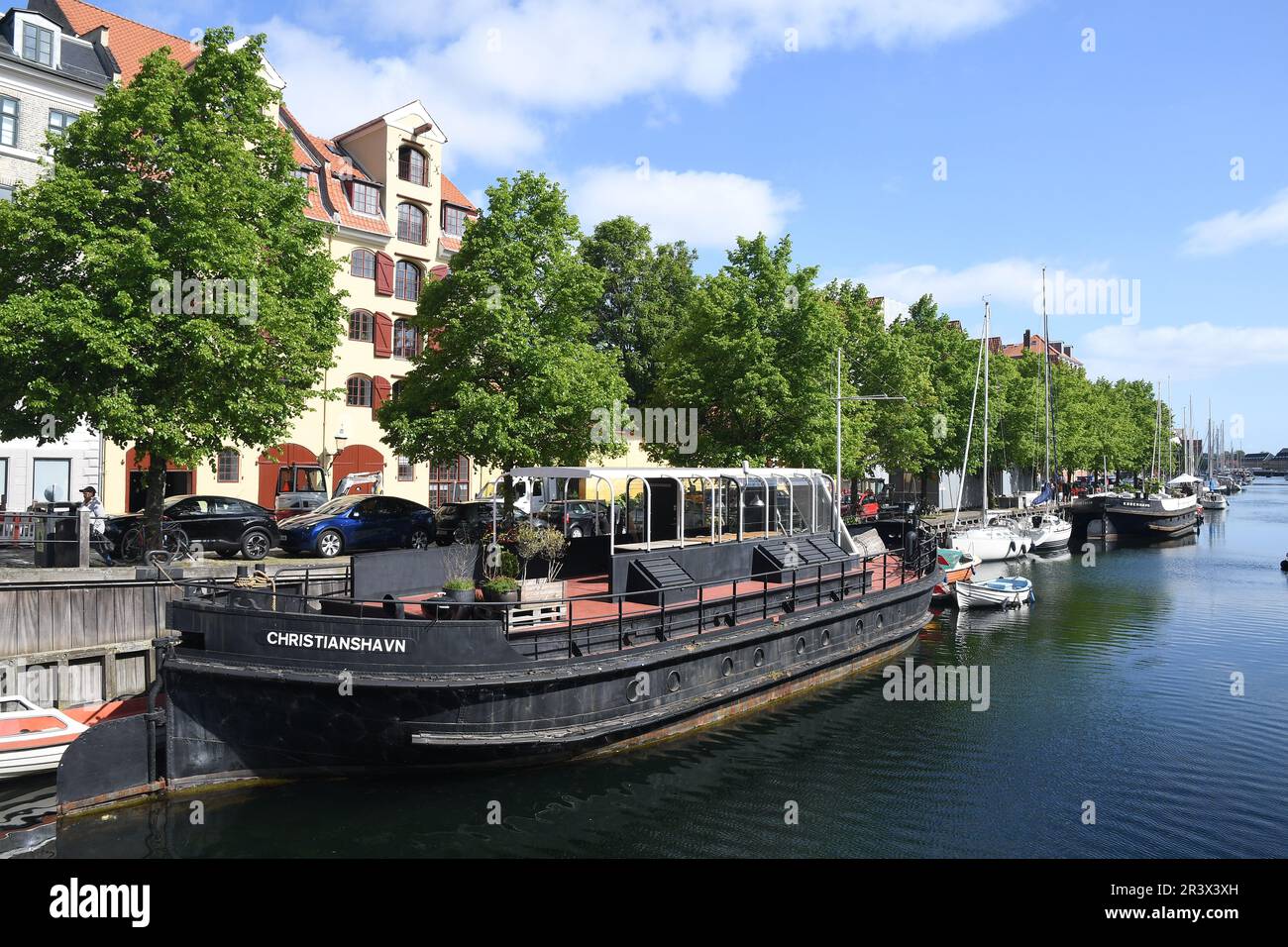 25 May 2023/Life at Christianshavn canal on christianshavn torv on ...