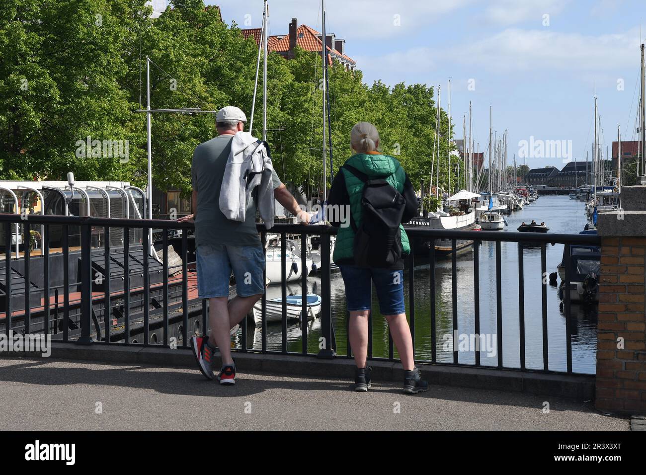 25 May 2023/Life at Christianshavn canal on christianshavn torv on ...