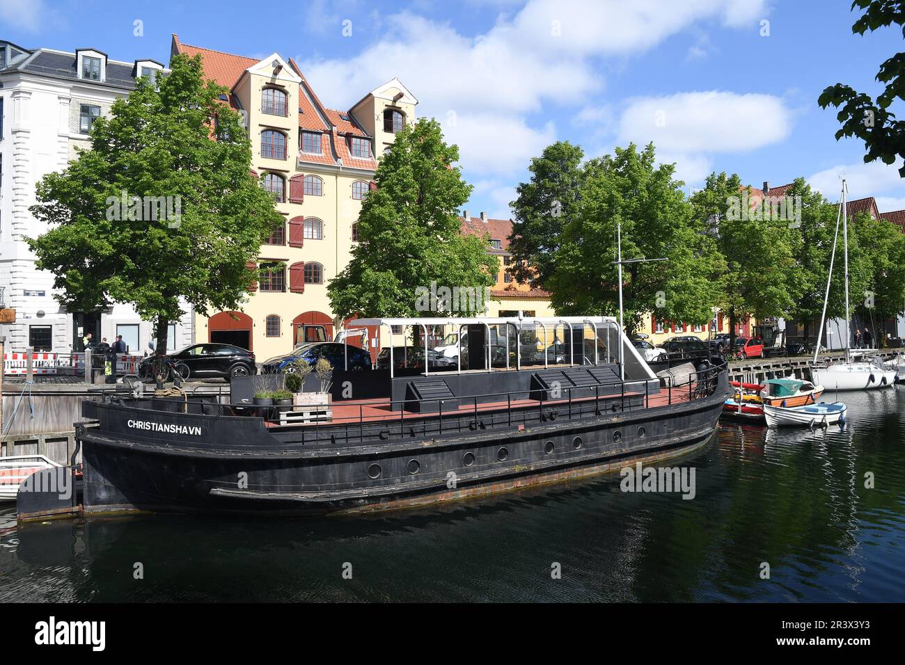 25 May 2023/Life at Christianshavn canal on christianshavn torv on ...