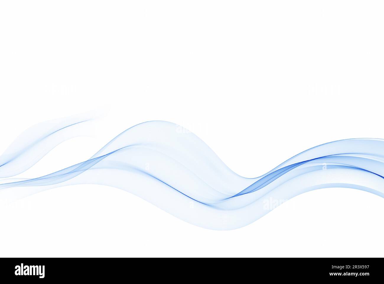 Abstract transparent wavy blue wave background. Wave design element Stock Vector Image & Art - Alamy